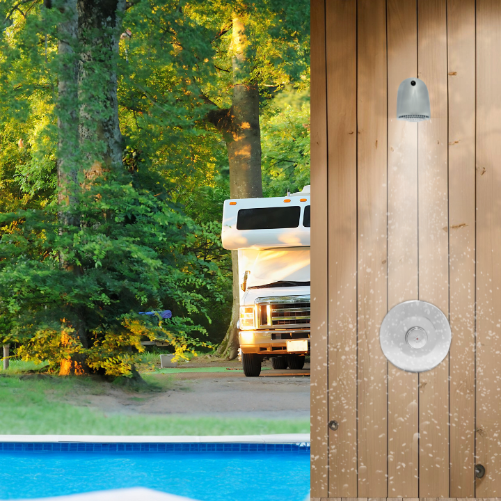Outdoor Push Button Pool Shower For RV Parks & Campgrounds – King ...