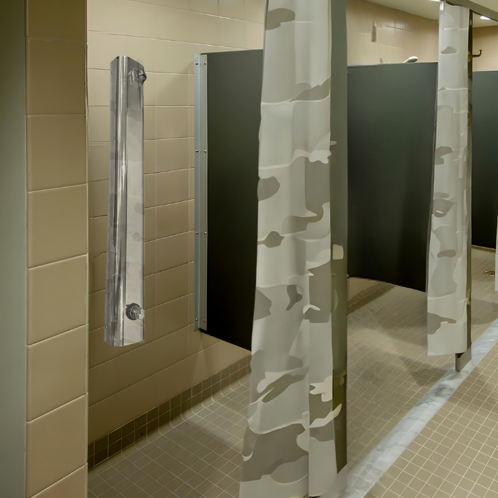 Push Button Shower Panel For Military Bases Time Adjustable – King ...