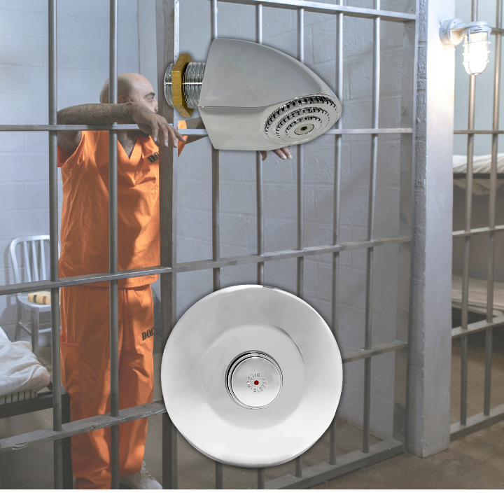 Push Button Shower Valve for Prisons and Correctional Facilities – King ...