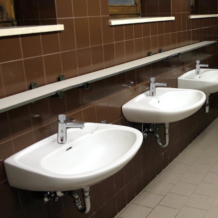 Hands Free Faucet For Communal Bathrooms In Military Bases and ...