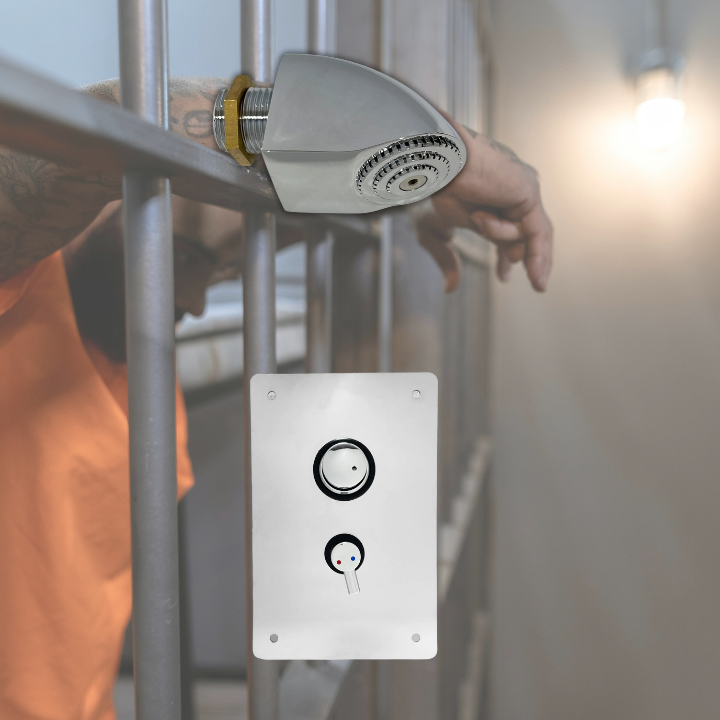 Shower Panel For Prisons and Correctional Facilities -Self Closing ...