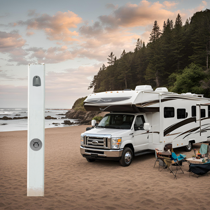 Outdoor Self Closing Beach Shower For RV Park And Campgrounds – King ...
