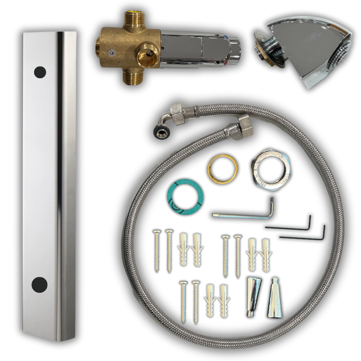 Push Button Stainless Steel Shower Panels – King Supply Company